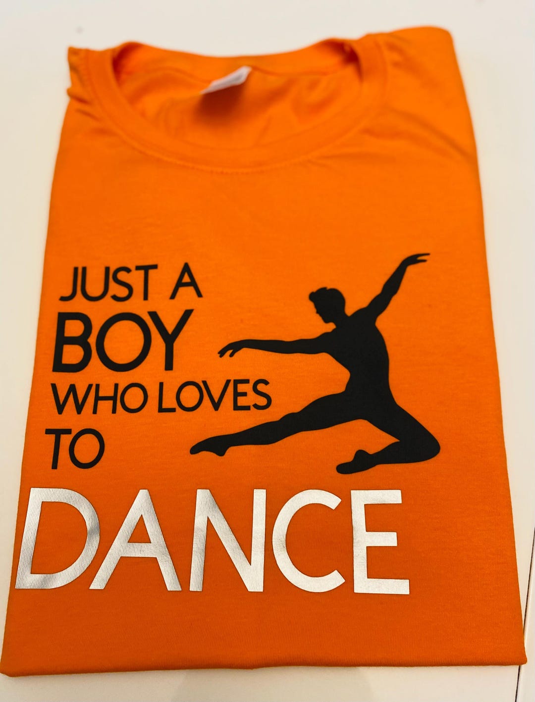 Custom Boys Dance T-shirt: Ballet Design, Fun Colors - Etsy