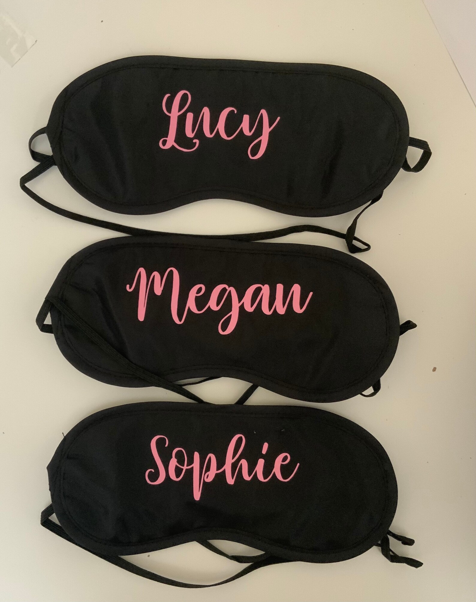 Personalised Sleep Mask. Eye Masks. Great for Sleepover - Etsy UK