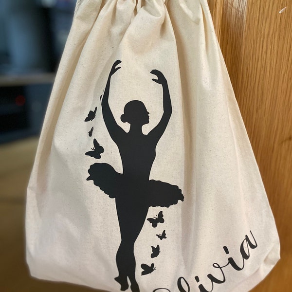Drawstring Bag Ballet Shoes - Etsy