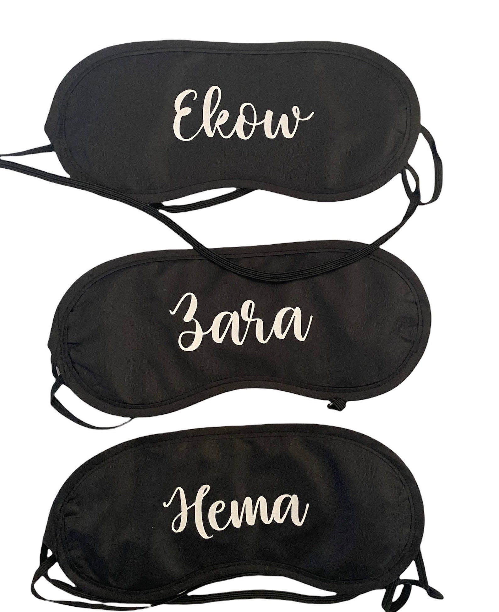 Personalised Sleep Mask. Eye Masks. Great for Sleepover Slumber Parties ...