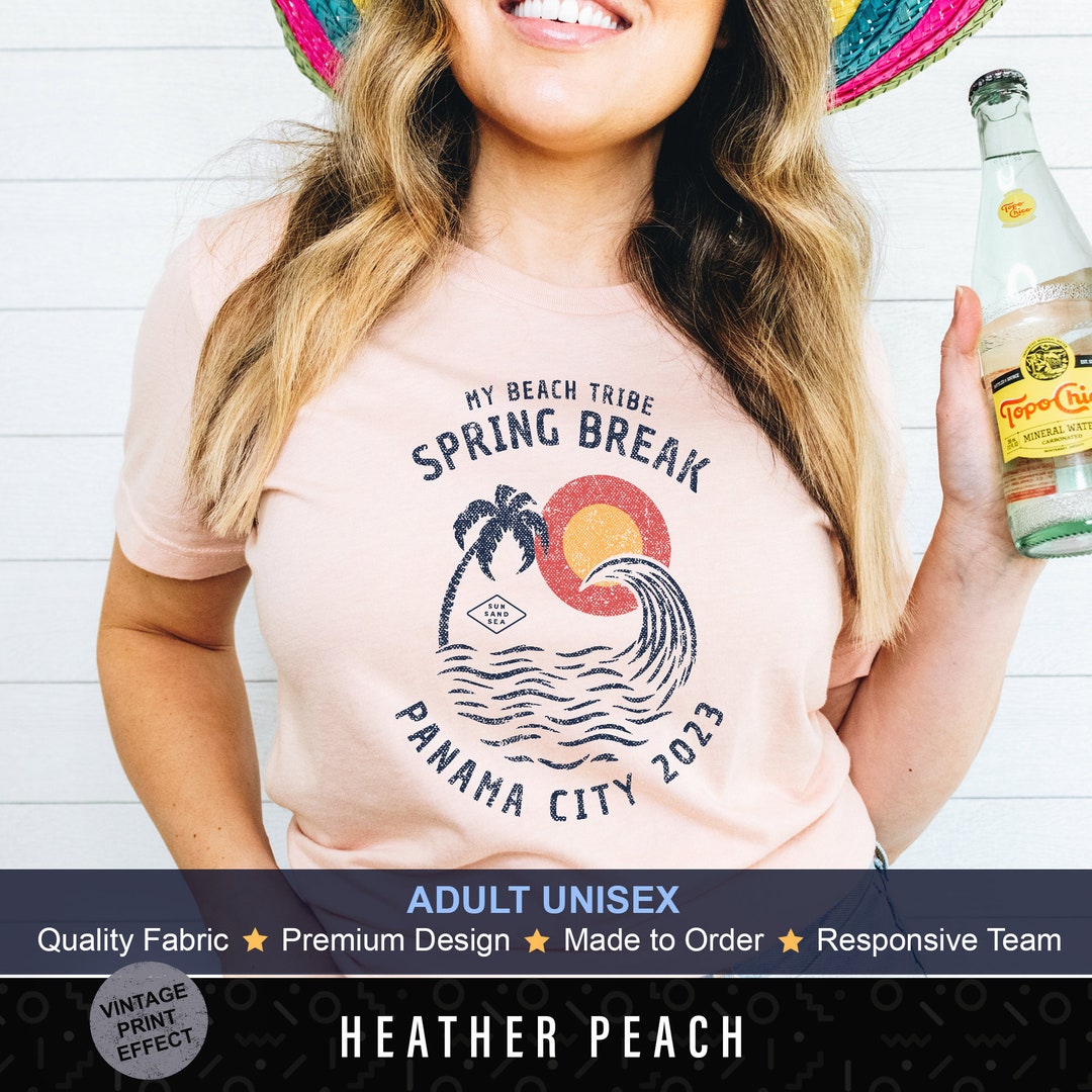 Spring Break 2024 Shirts, Custom Senior Trip Shirts, Spring Break ...