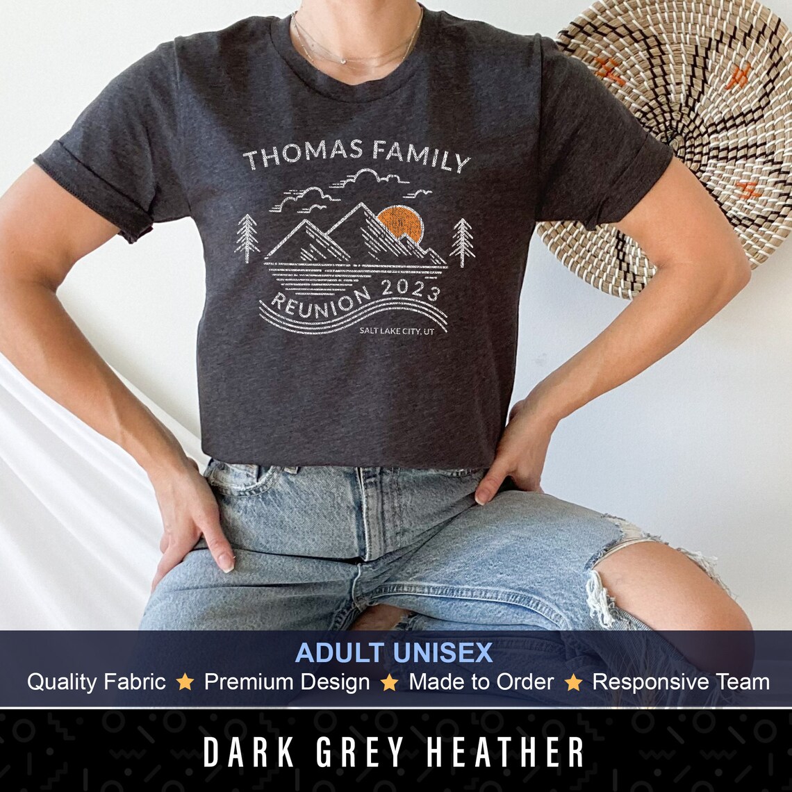Personalized Family Reunion Shirt: Custom Vacation Matching T-shirts - Etsy