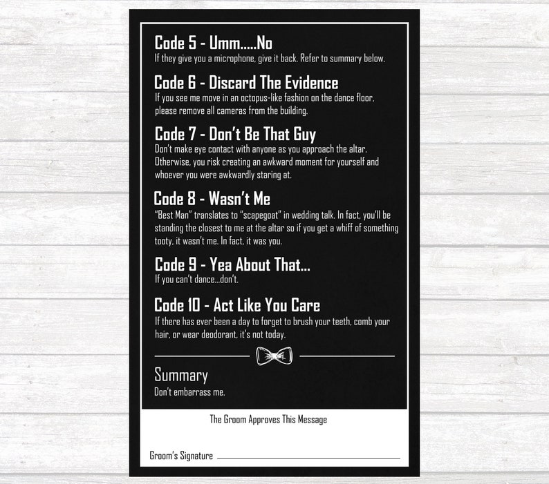 Best Man Proposal Card Best Man Gift the Man Card | Etsy