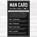 Best Man Proposal Card Best Man Gift the Man Card - Etsy
