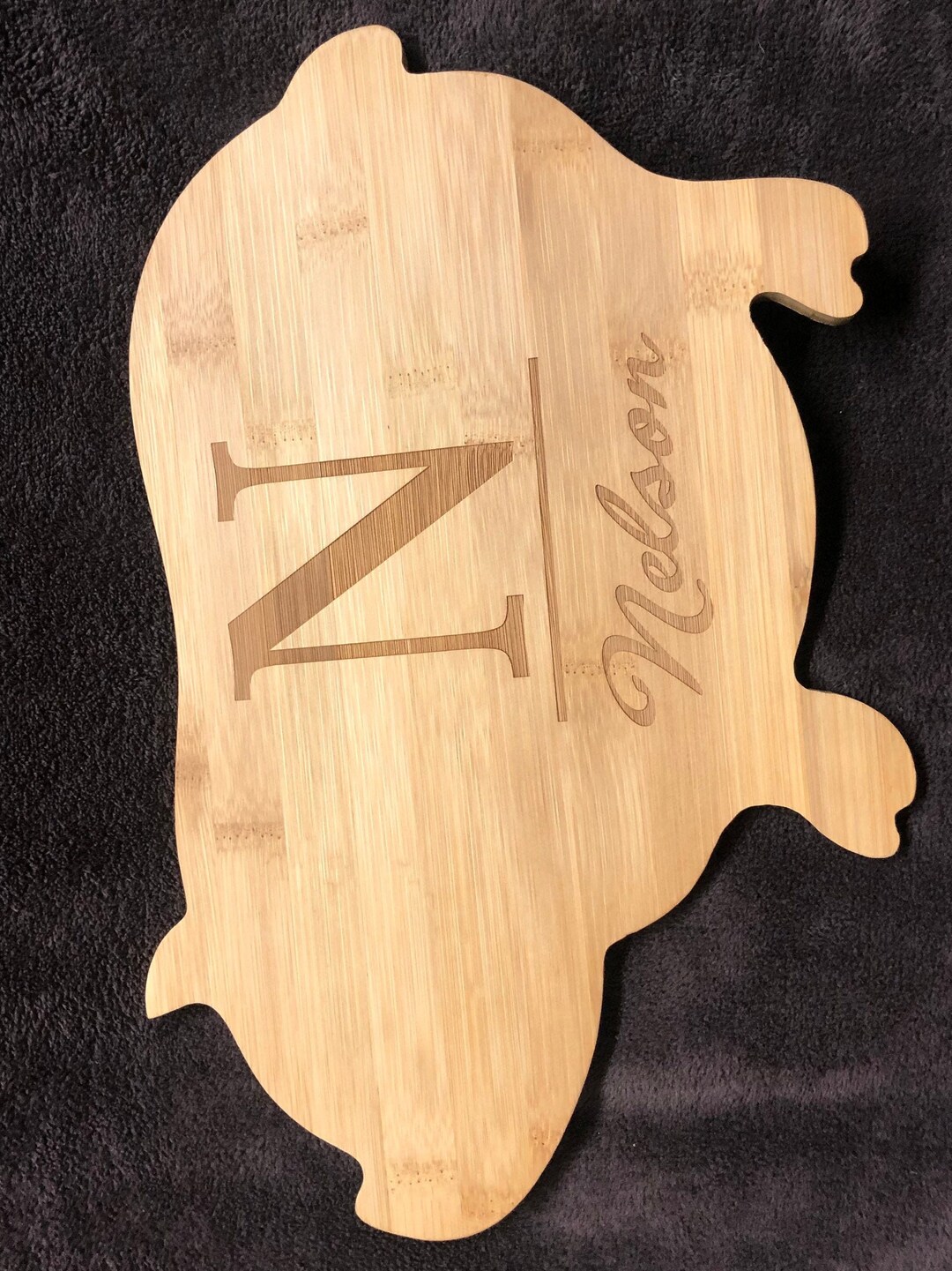 Personalized Pig Cutting Board - Etsy
