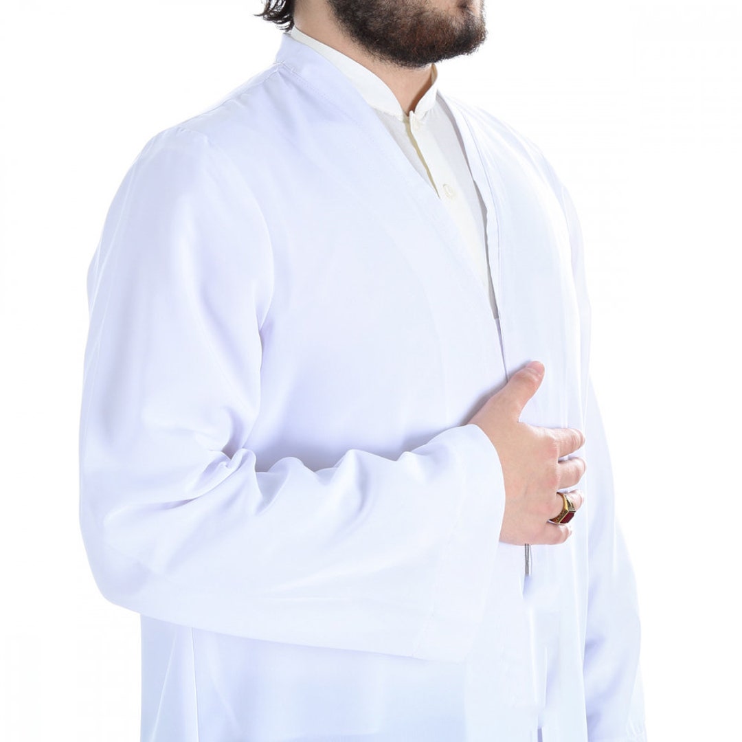 Prayer Gown, Imam Robe Harakani Mustard Green, Cübbe, Punto Jubbah ...