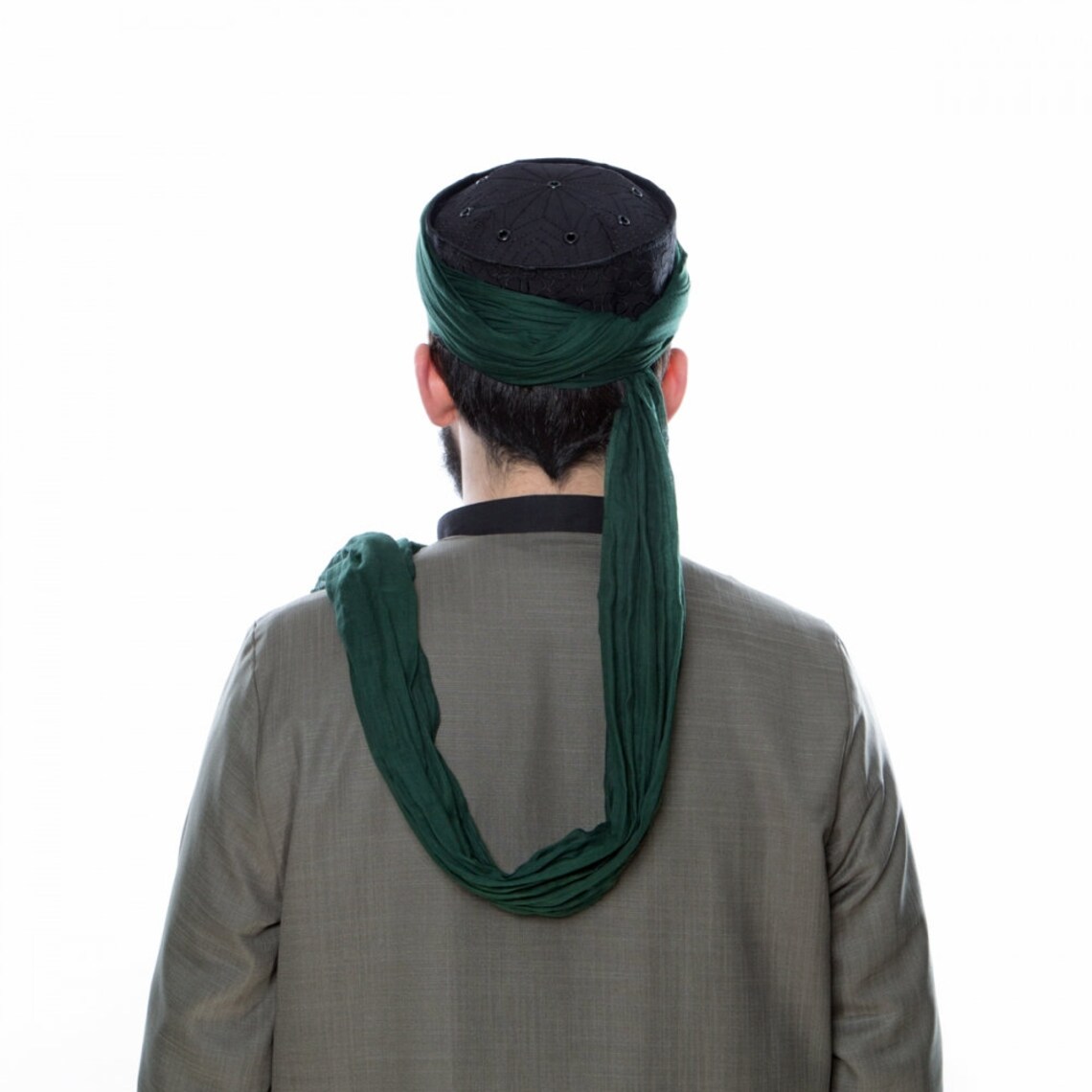 Islamic Turban Cotton White, Black, Green Cloth, Totally Cotton ...