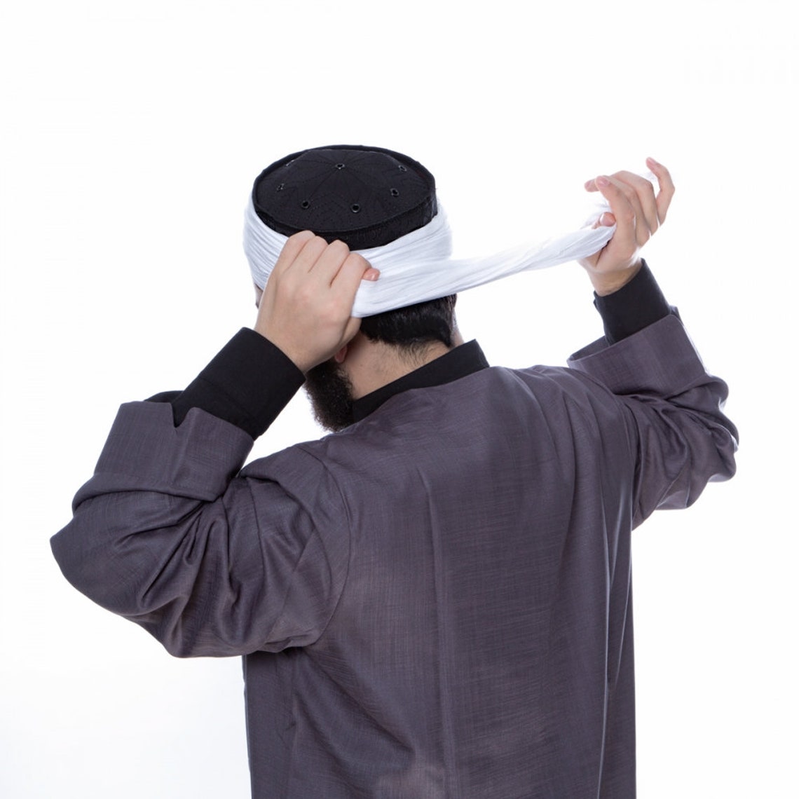 Muslim Accessories, Turban Width : 90 Cm, Turban Cotton Cloth, Totally ...