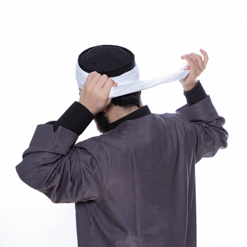 Muslim Accessories, Turban Width : 90 Cm, Turban Cotton Cloth, Totally ...