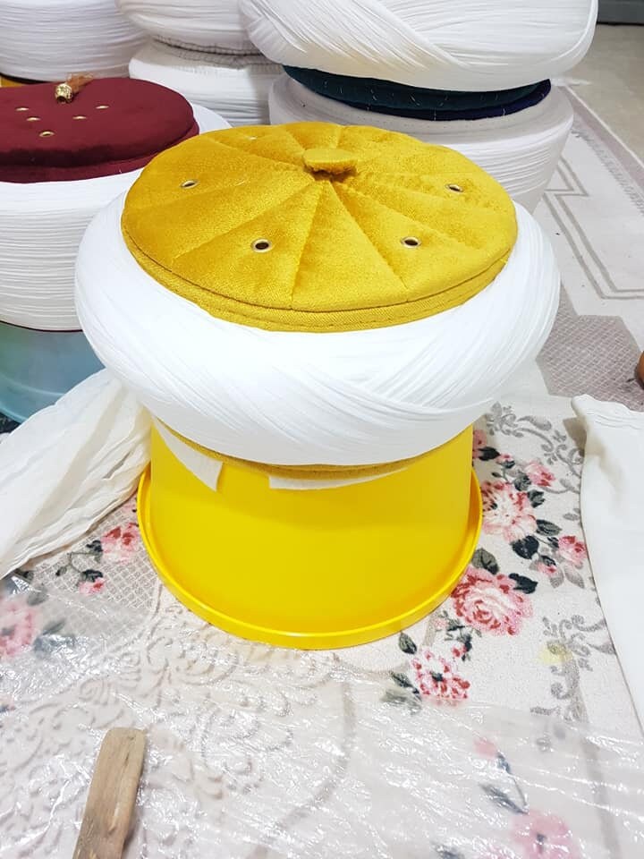 Made in All Colors, Imam Turban, Kufi, Men Kufi, Muslim Men's Hat Cap ...