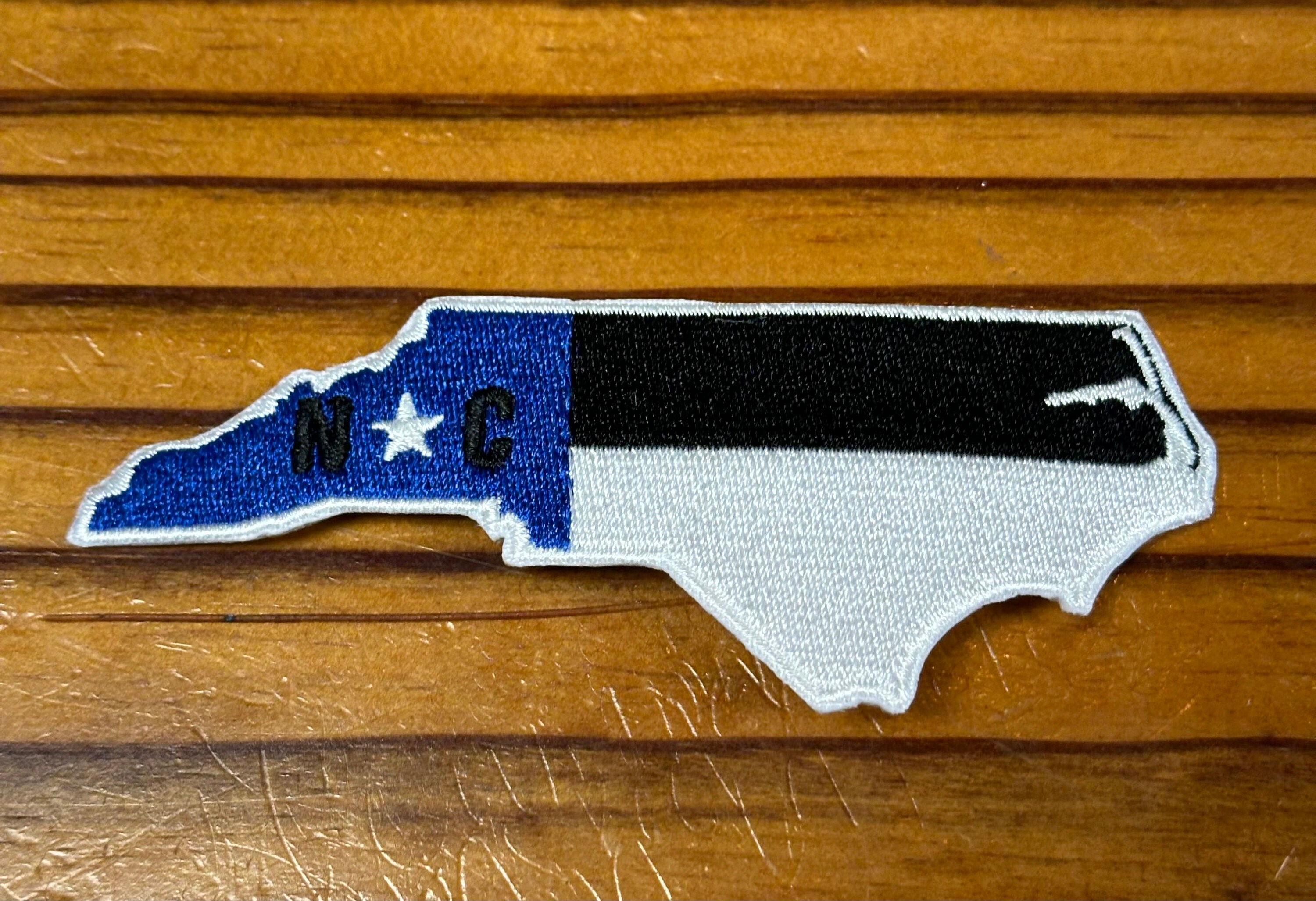 North Carolina State Flag Patch 4.20"l X 2.25"h - Etsy