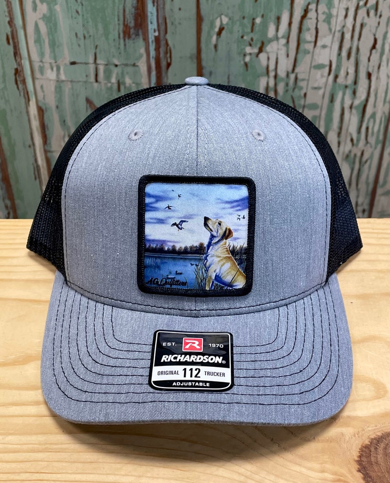 Yellow Lab & Ducks Patch Trucker Hat Richardson 112 - Etsy