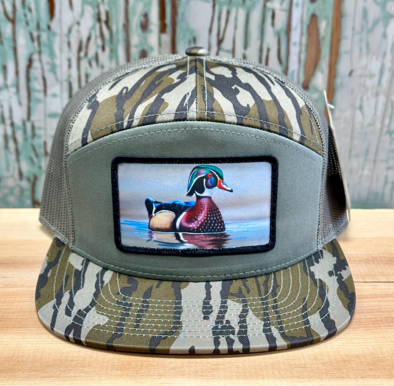 Wood Duck Patch 7 Panel Trucker Hat Snap Back Multiple Colors - Etsy