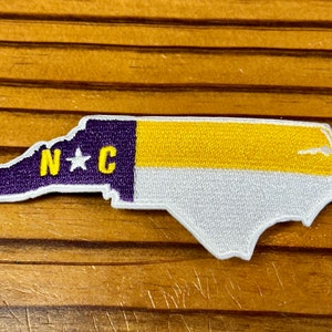 North Carolina State Flag Patch 4.20"l X 2.25"h - Etsy