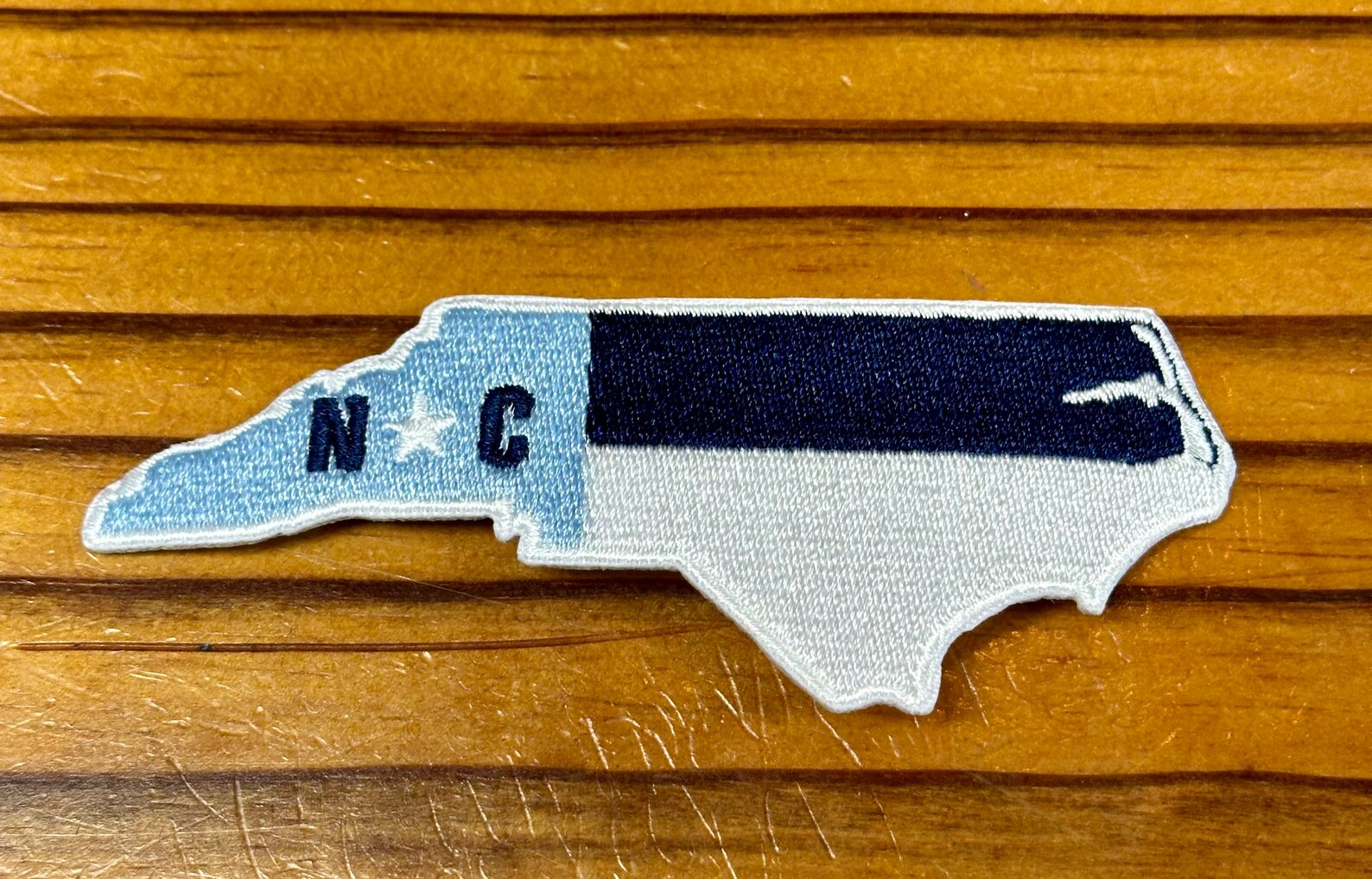 North Carolina State Flag Patch 4.20"l X 2.25"h - Etsy