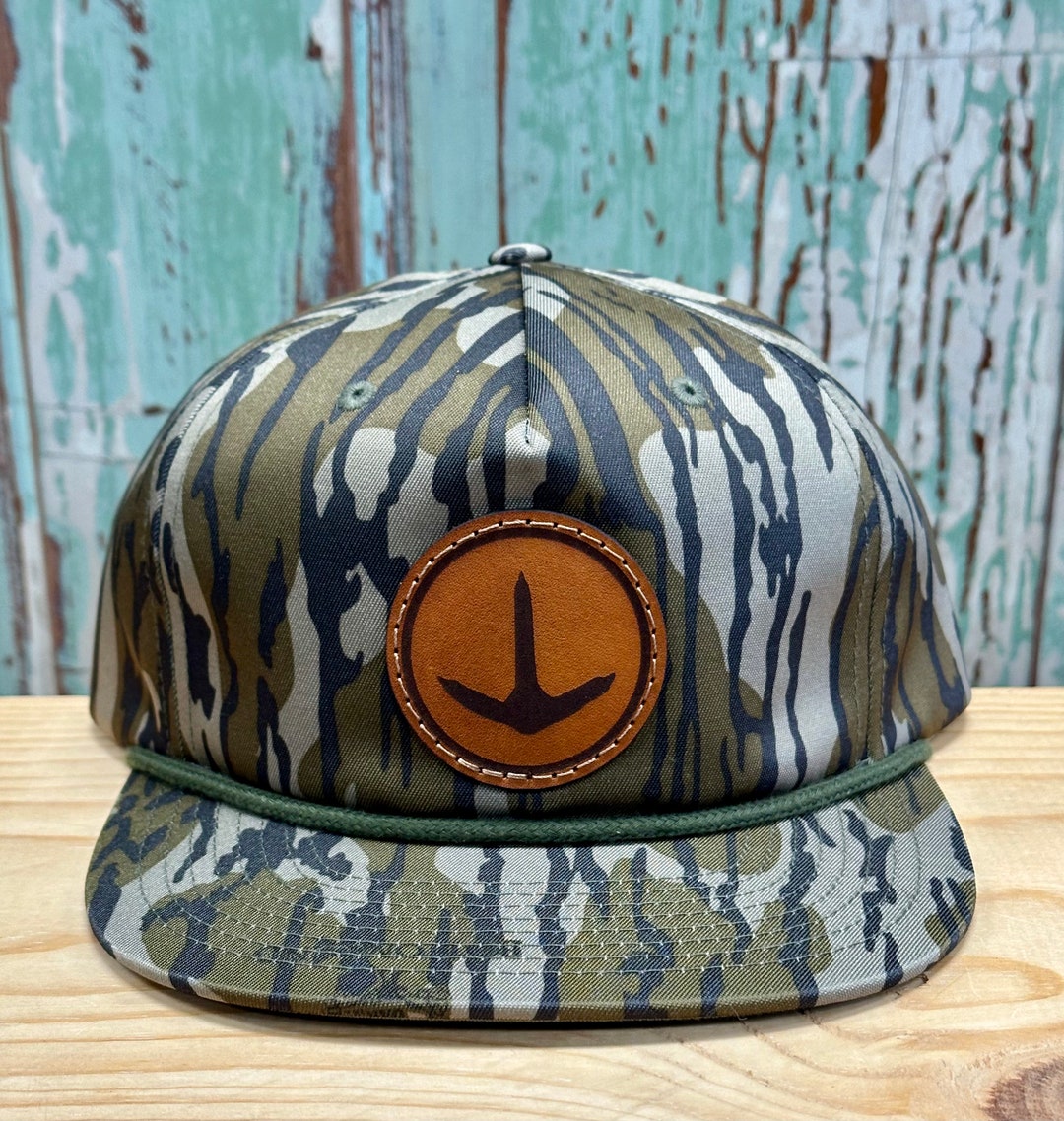 Bottomland Rope Hat Turkey Track Leather Patch Richardson 256 - Etsy