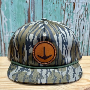 Bottomland Rope Hat Turkey Track Leather Patch Richardson 256 - Etsy