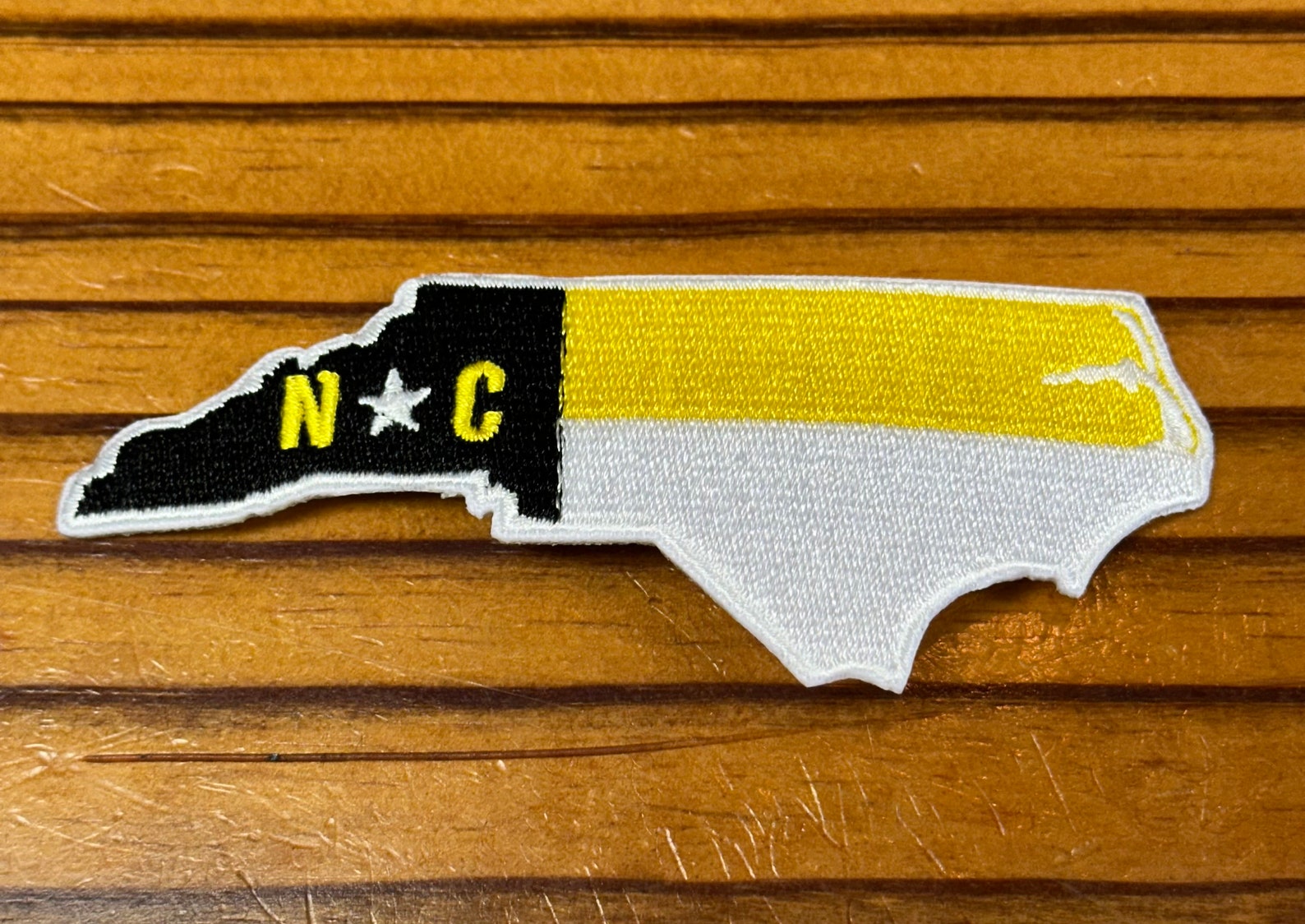 North Carolina State Flag Patch 4.20"l X 2.25"h - Etsy