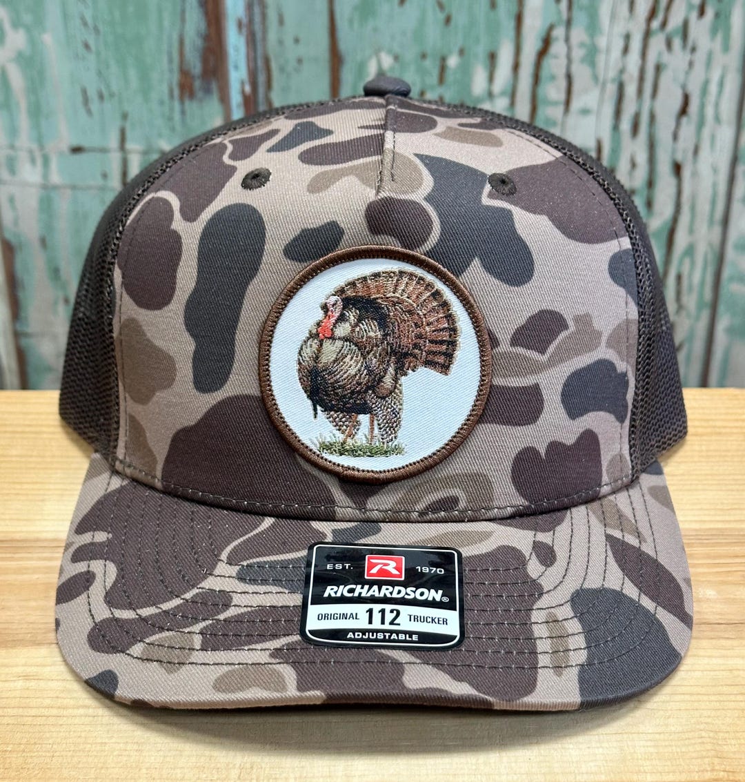 Wild Turkey Patch Trucker Hat Richardson 112 - Etsy