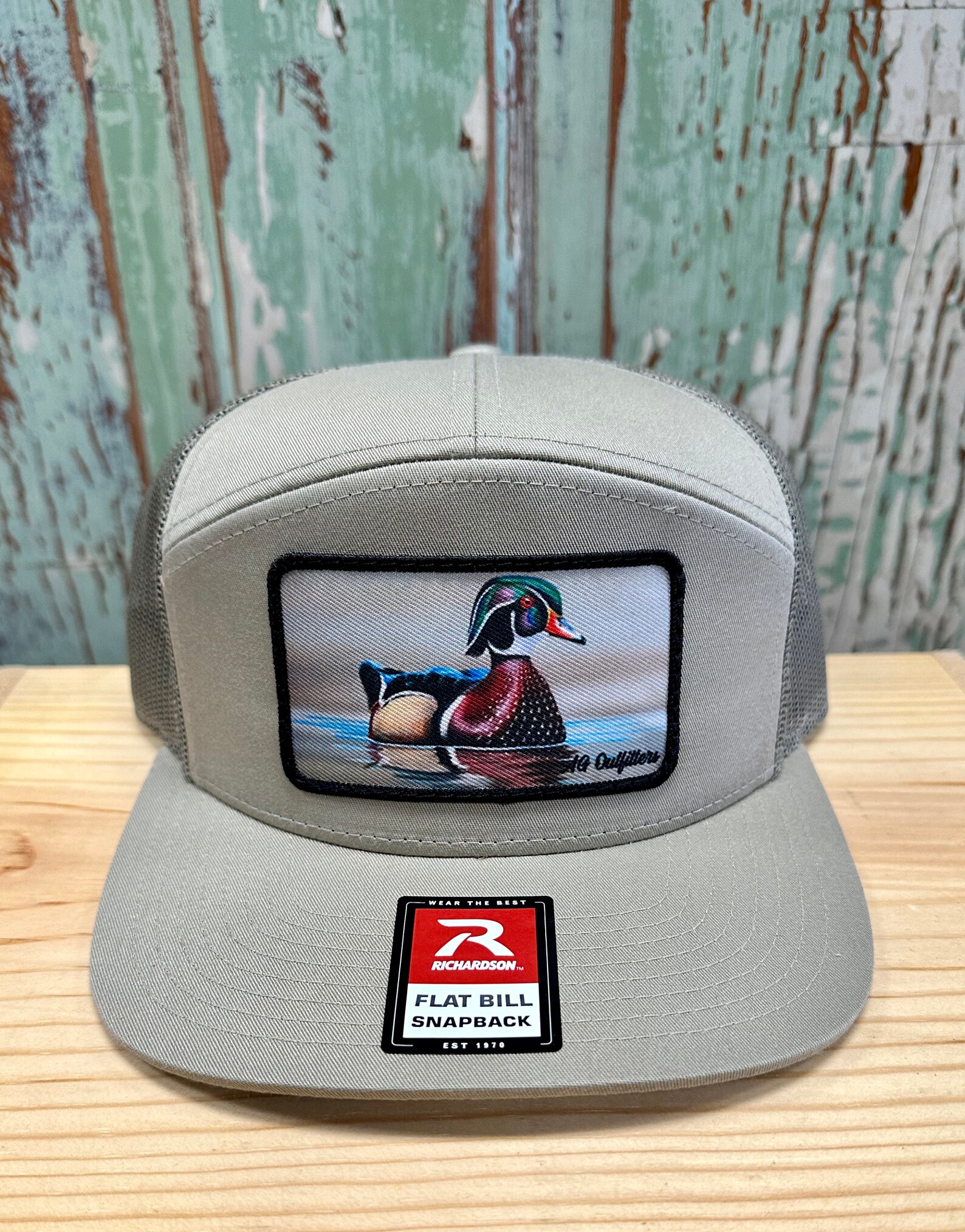 Wood Duck Patch 7 Panel Trucker Hat Snap Back Multiple Colors - Etsy