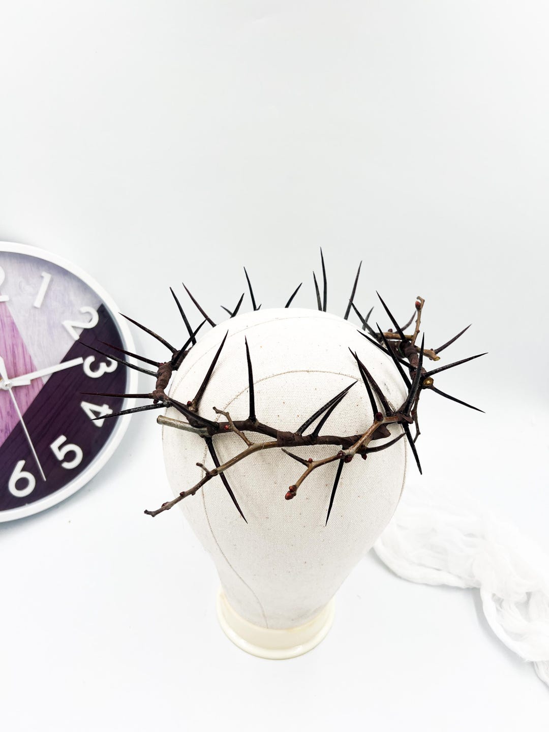 Crown of Thorns, Jesus Christ Crown, Religious Headpiece, Christian ...