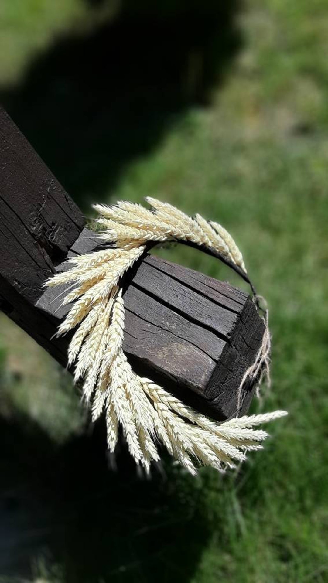 Wedding Crown Wheat Head Crown Harvest Country Boho Farmhouse Style ...