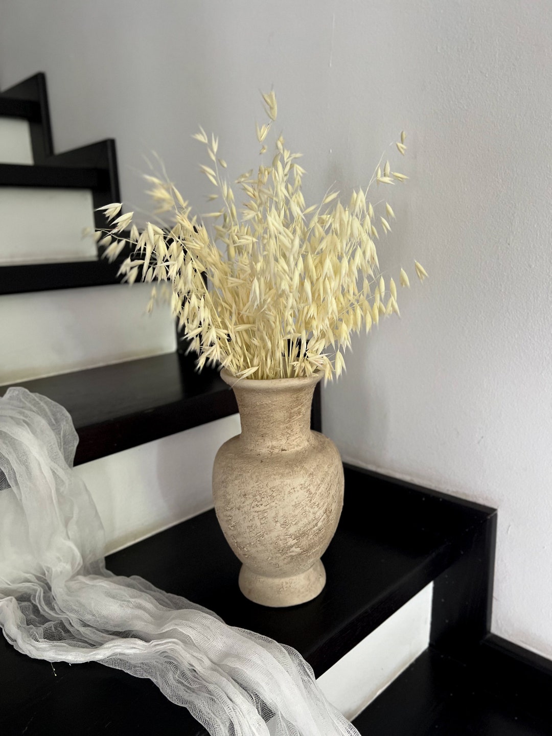 Dried Oats Natural Bunch - Dried Flowers Boho Wedding Decor Rustic Home ...