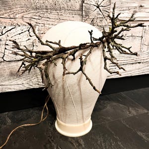 Woodland Twig Crown, Rustic Bridal Branch Crown, Natural Tree Branch ...