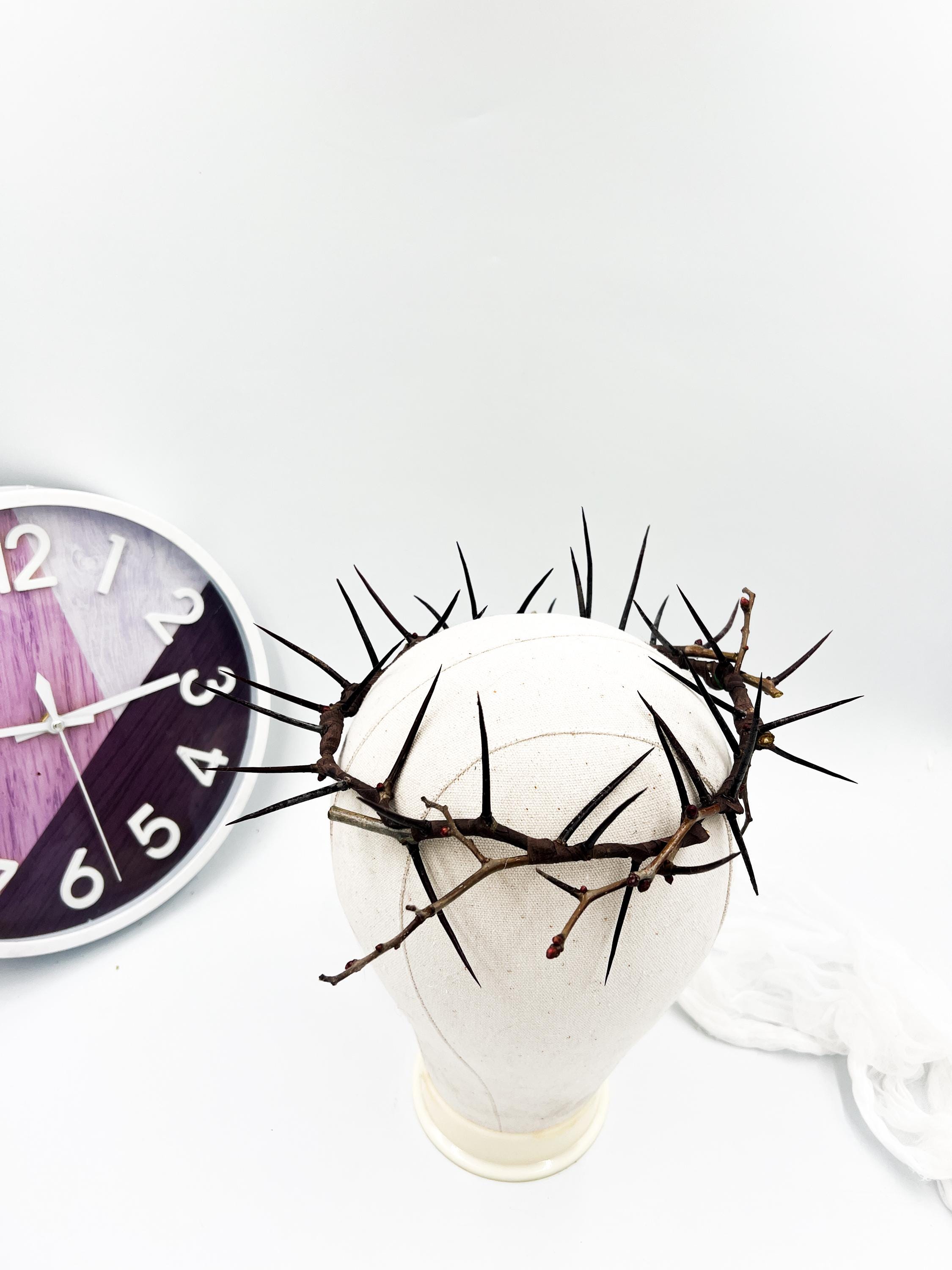 Crown of Thorns, Jesus Christ Crown, Religious Headpiece, Christian ...