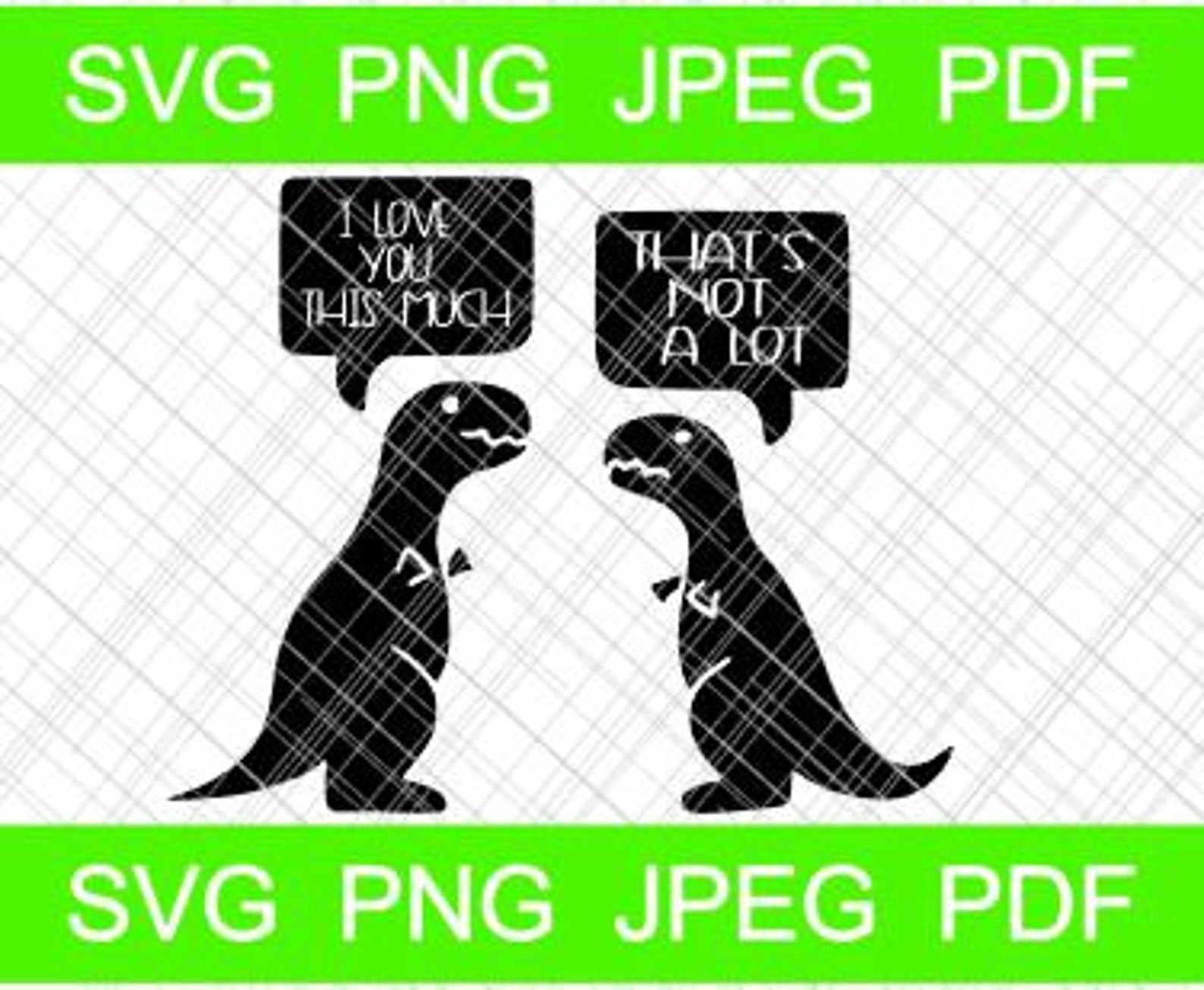 I Love You This Much T Rex Tyrannosaurus Rex Dinosaur - Etsy Hong Kong