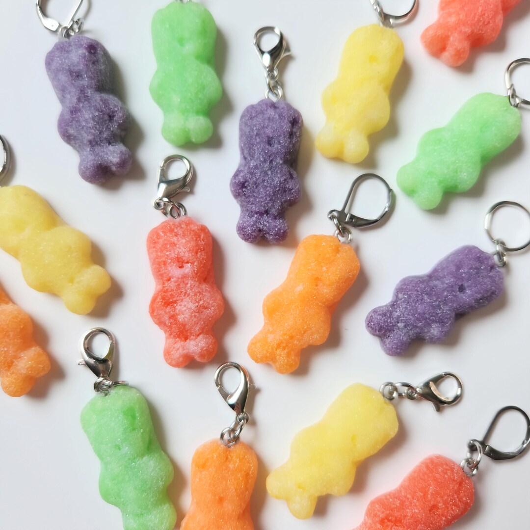 Handmade Polymer Clay Sour Patch Kids Gummy Gummies Sweets Candy Stitch ...