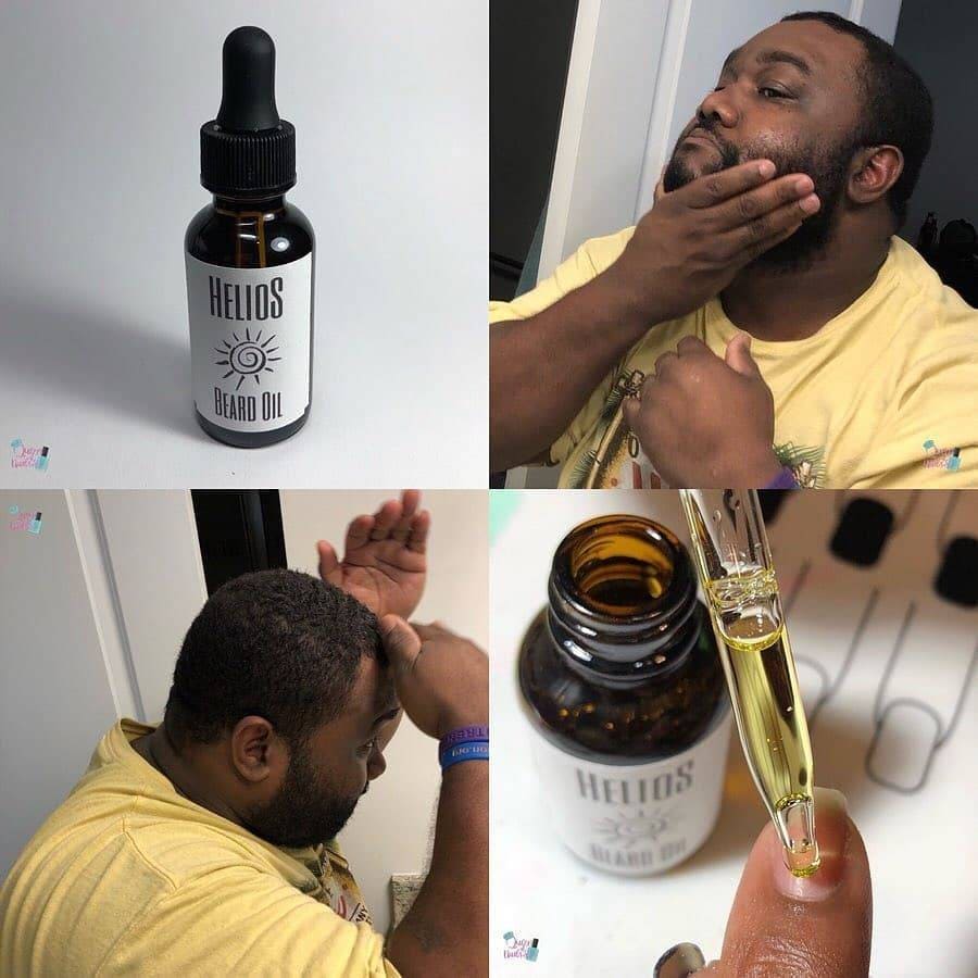 Helios Oil 1 Oz / 30 Ml Beard Hair Skin Nails Grooming - Etsy