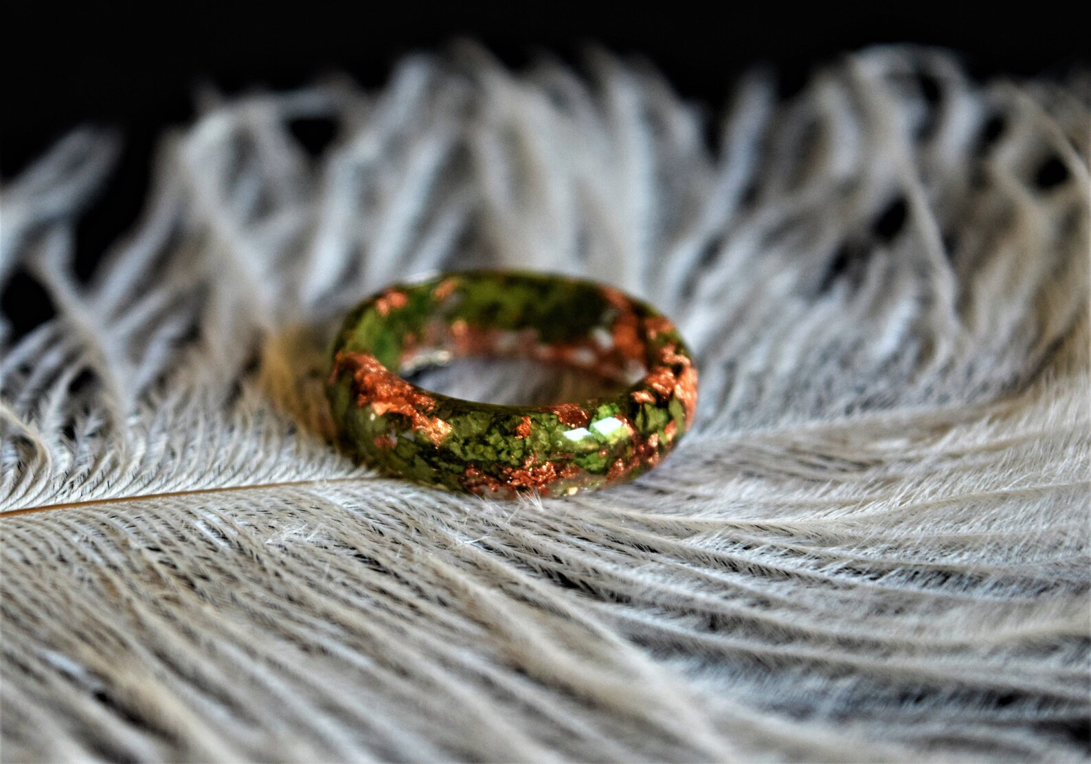 Resin Ring With Dried Real Sage Leaves Cleansing Wise - Etsy