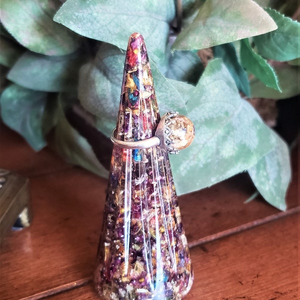 Flower Ring Holder - Etsy