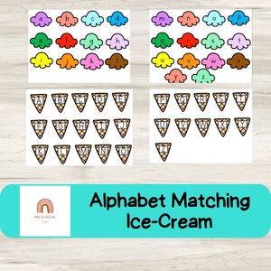 Alphabet Matching Game, Upper Lower Case Match, Alphabet Game ...