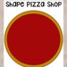 Shape Pizza Printable Activity, Shape Learning Game, Printable Shape ...