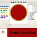 Shape Pizza Printable Activity, Shape Learning Game, Printable Shape ...