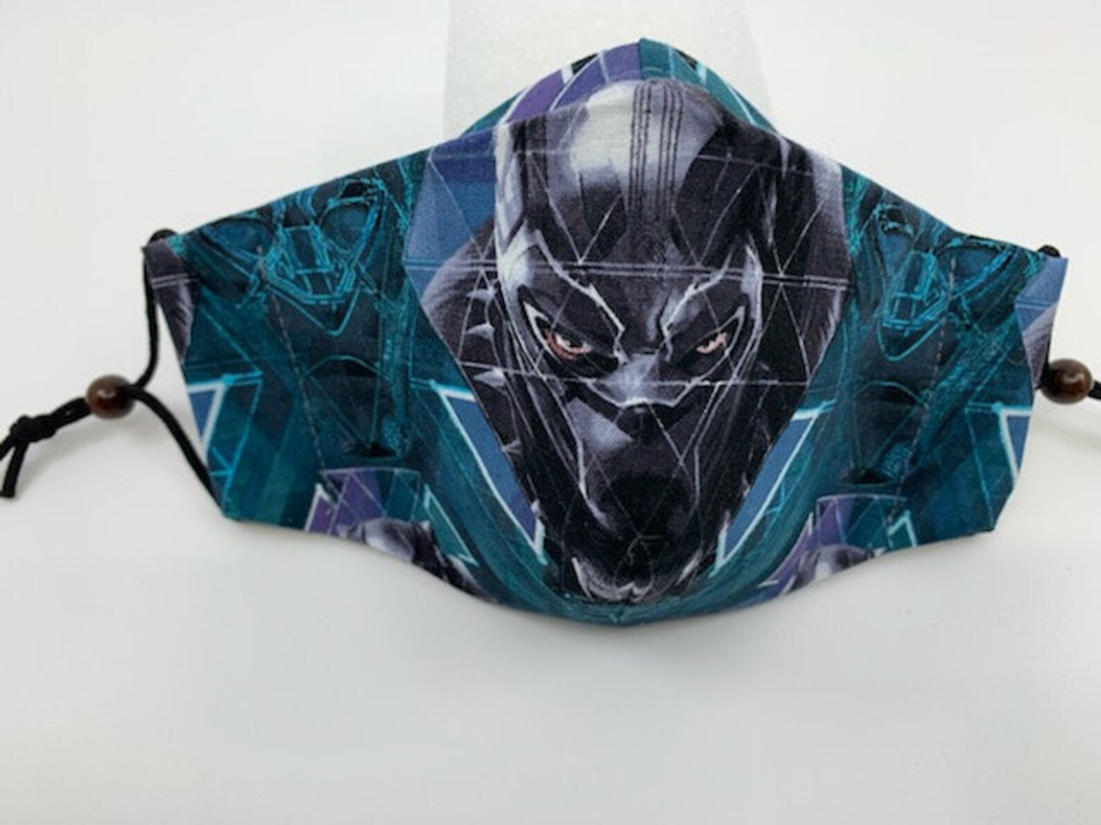 Black Panther 3D Design Cotton Face Masks With Nose Bridge - Etsy UK