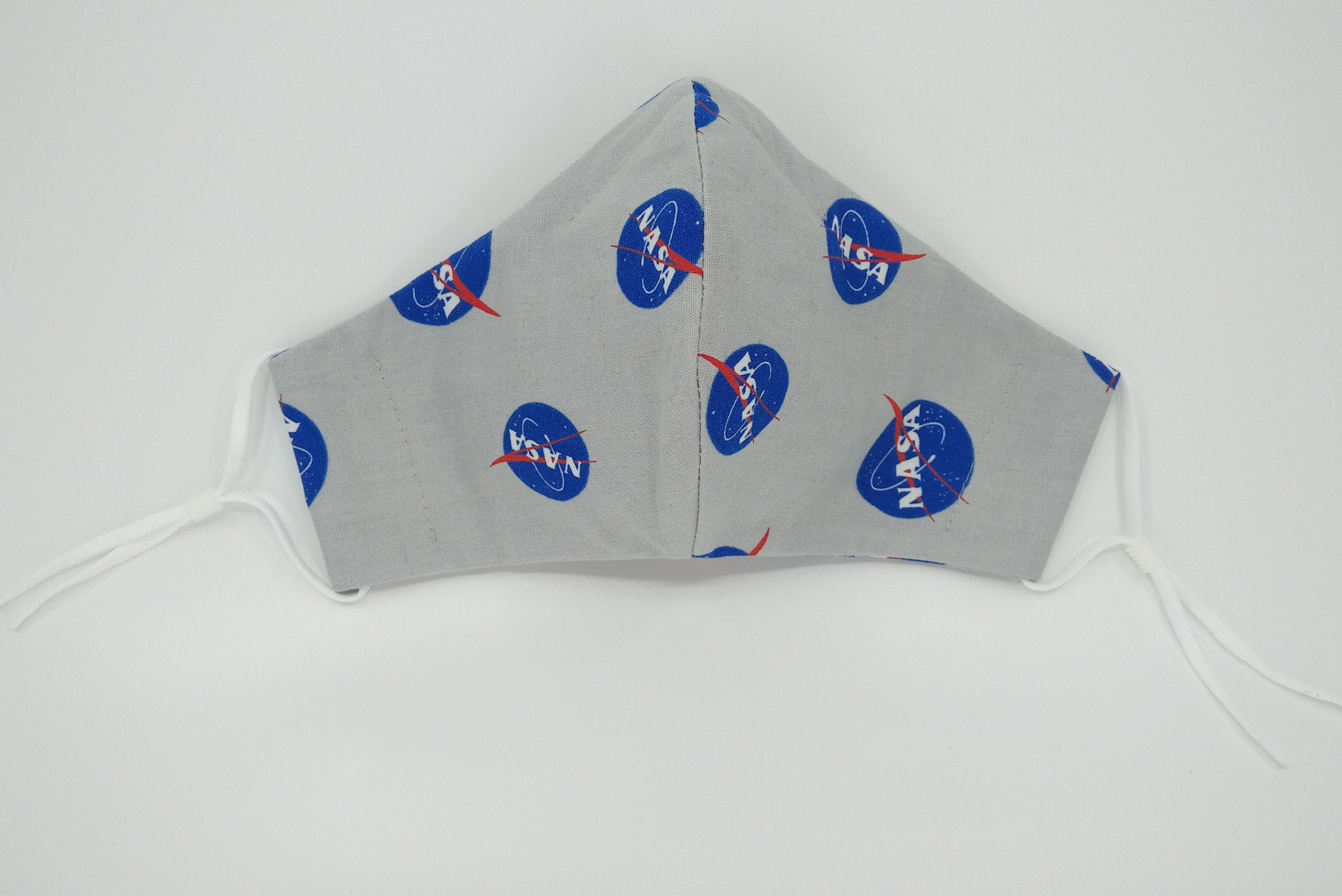 NASA Cotton Face Masks with Filter Pocket & Nose Strip - Etsy.de
