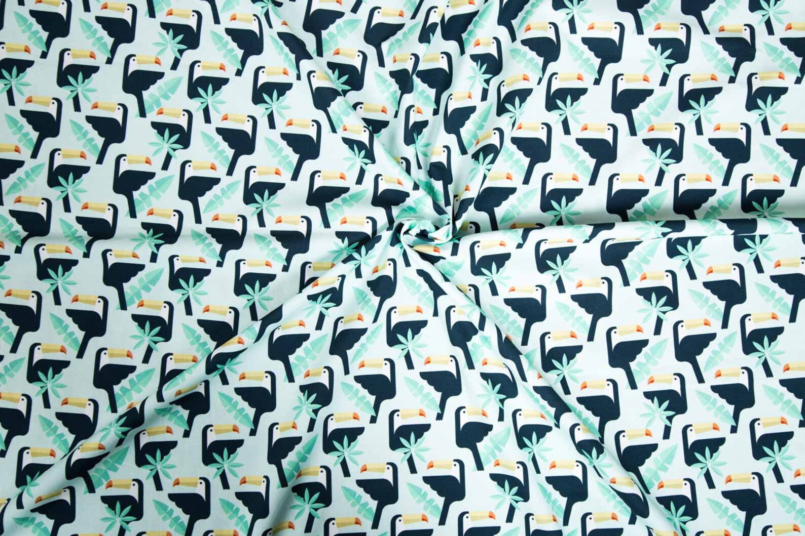 Cotton Fabric Baby Toucan Fabric Toucans Pattern Room - Etsy