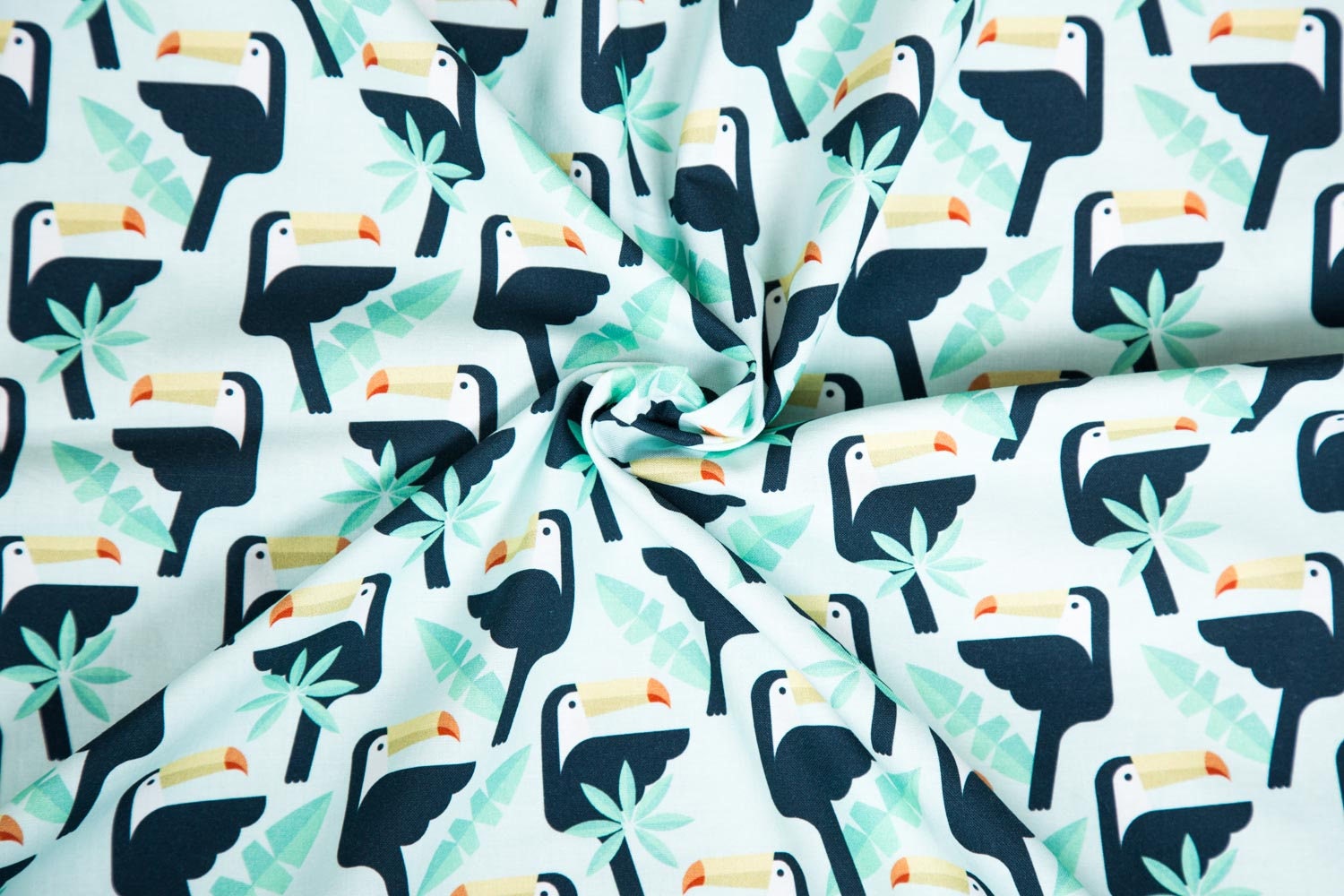 Cotton Fabric Baby Toucan Fabric Toucans Pattern Room - Etsy UK