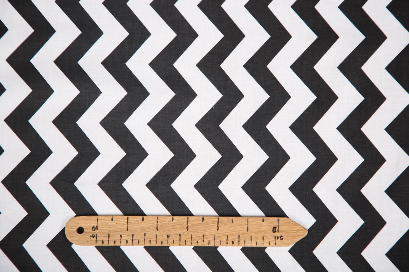 Cotton Fabric, Black Fabric, Zig Zag Pattern Fabric, Room Decoration ...