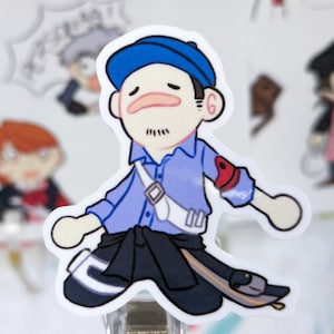 Persona 3 Meme Water Resistant Vinyl Sticker Sheet - Etsy