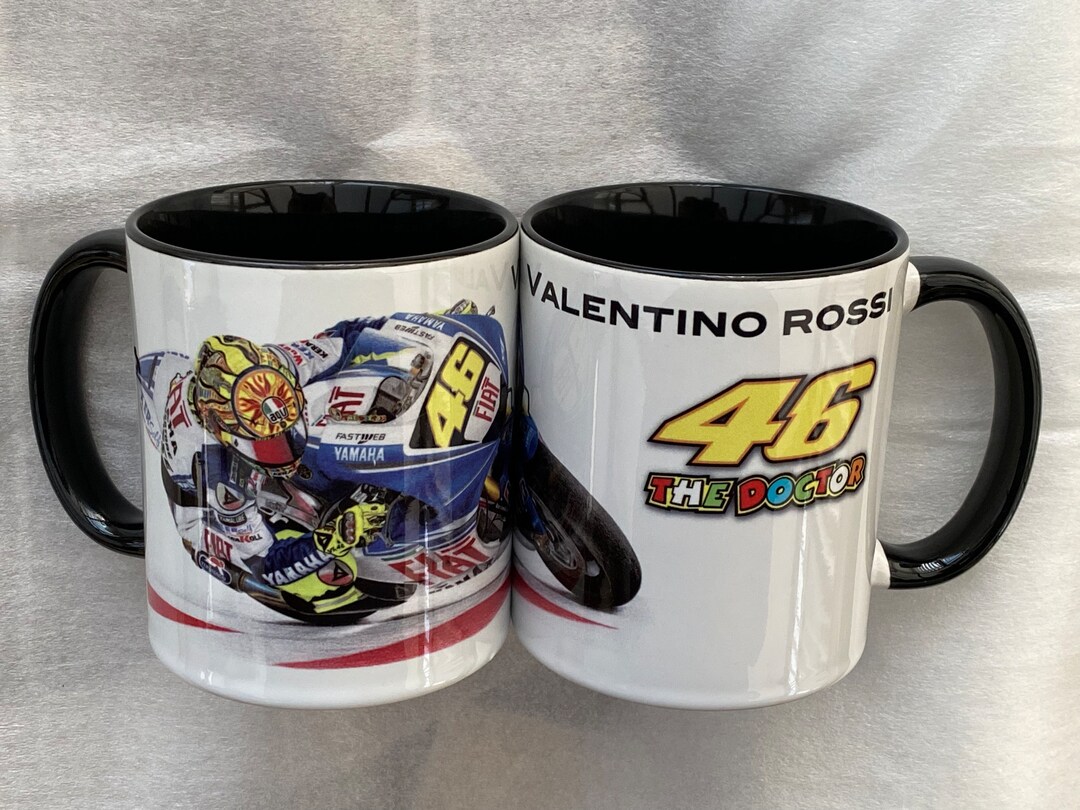 Valentino Rossi Coffee Mug (black) - Etsy