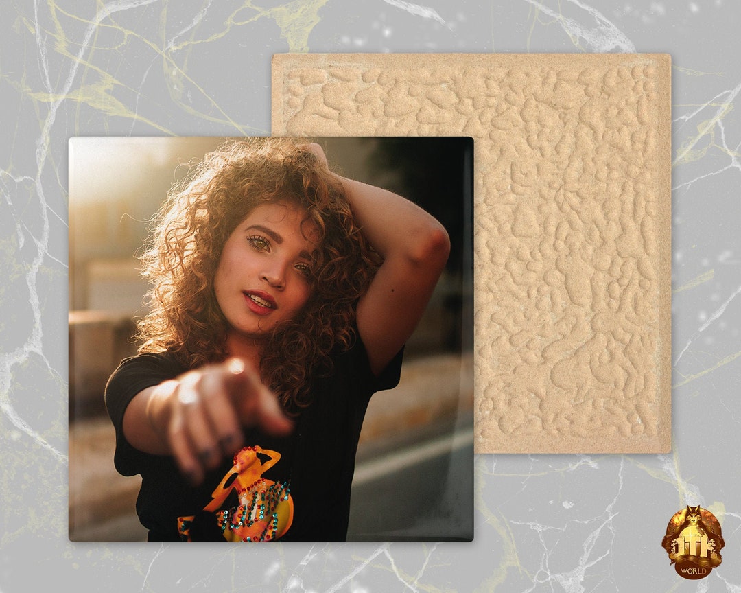 Custom Ceramic Tile Keepsake - Personalized Photo Tile - Custom Printed ...