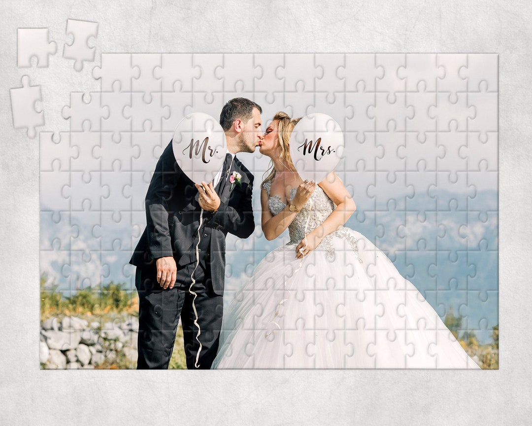 120 Piece Photo Puzzles - Personalized Picture Puzzle - Custom Large ...