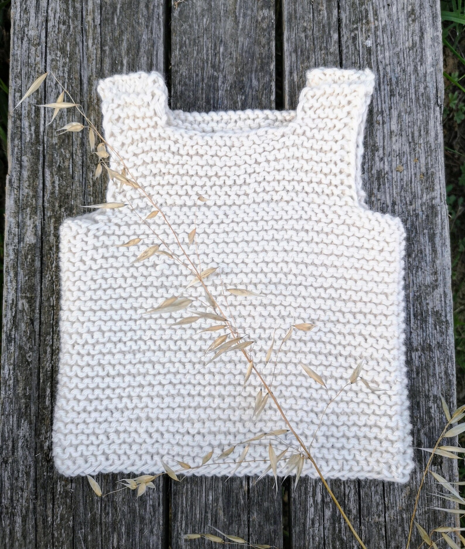 Slipover Knitting Pattern | Baby Knitted Top | Aran Baby Knitting ...