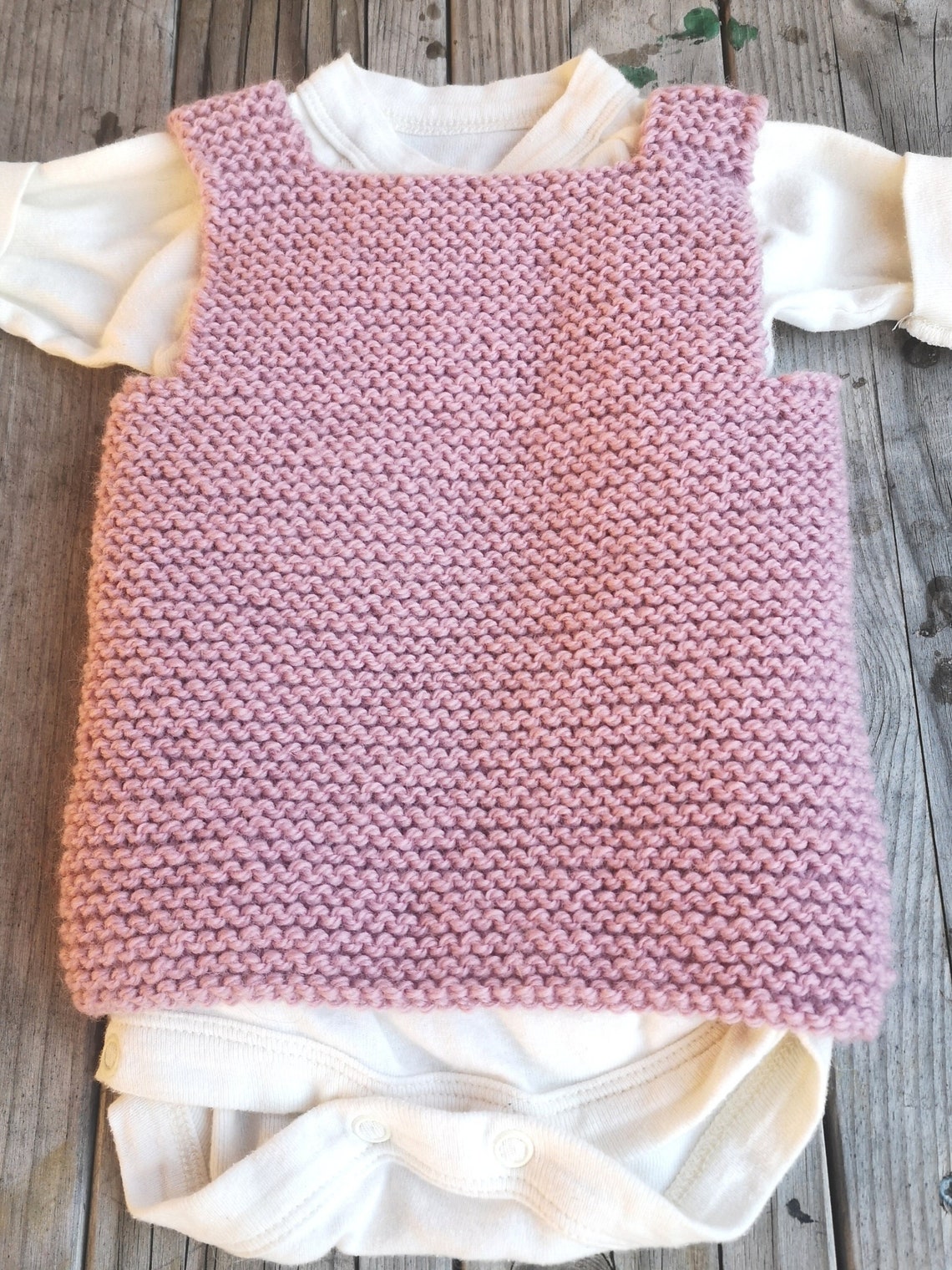 Knitting Pattern Slipover for Baby and Children / Sleeveless Tanktop ...