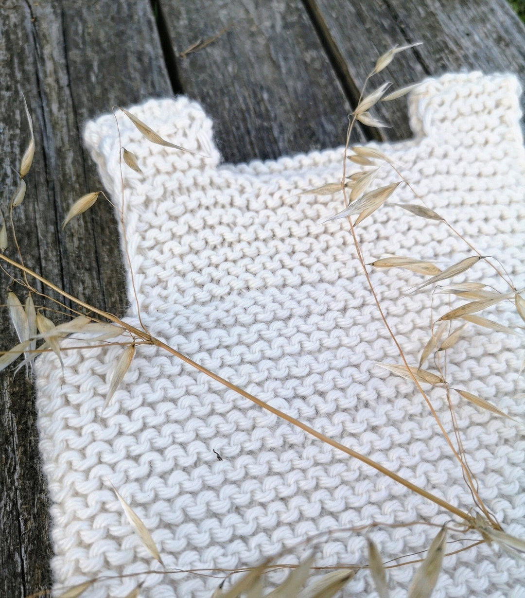 Easy Knitting Pattern for a Baby and Kids Slipover / Sleeveless Sweater ...