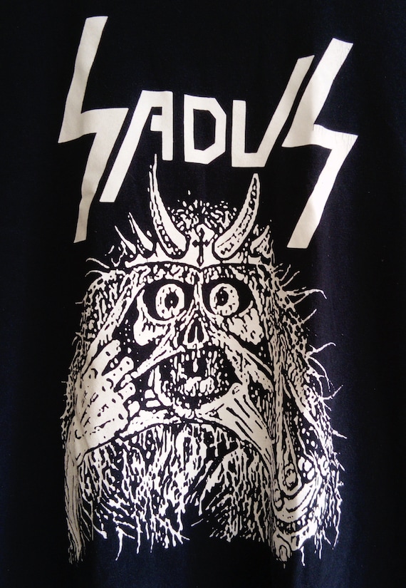 Sadus Ripping Face Vintage rare shirt Thrash Metal,D… - Gem